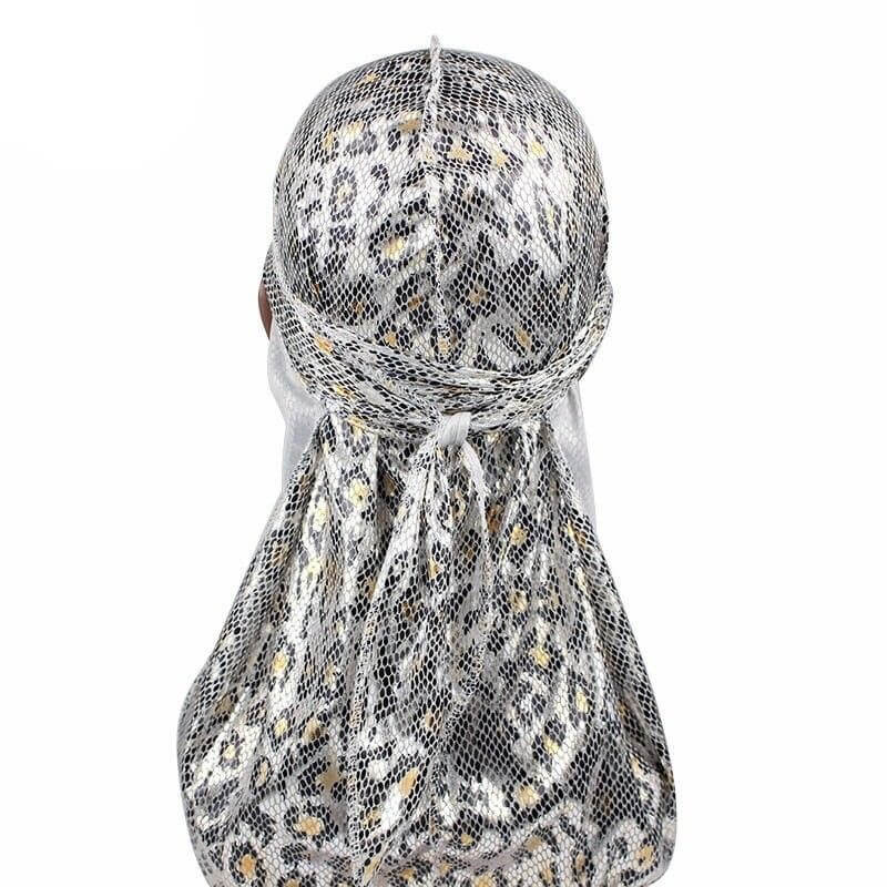 Durag Léopard des Neiges | RoyalBandana – RoyalBandana : boutique bandana